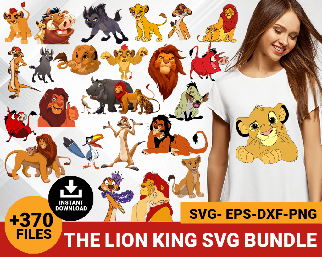 The Lion King Bundle SVG - SvgForCrafters | Free & Premium SVG Cut Files