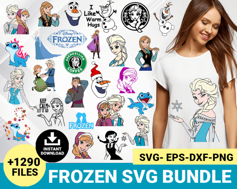 Frozen Bundle SVG - SvgForCrafters | Free & Premium SVG Cut Files