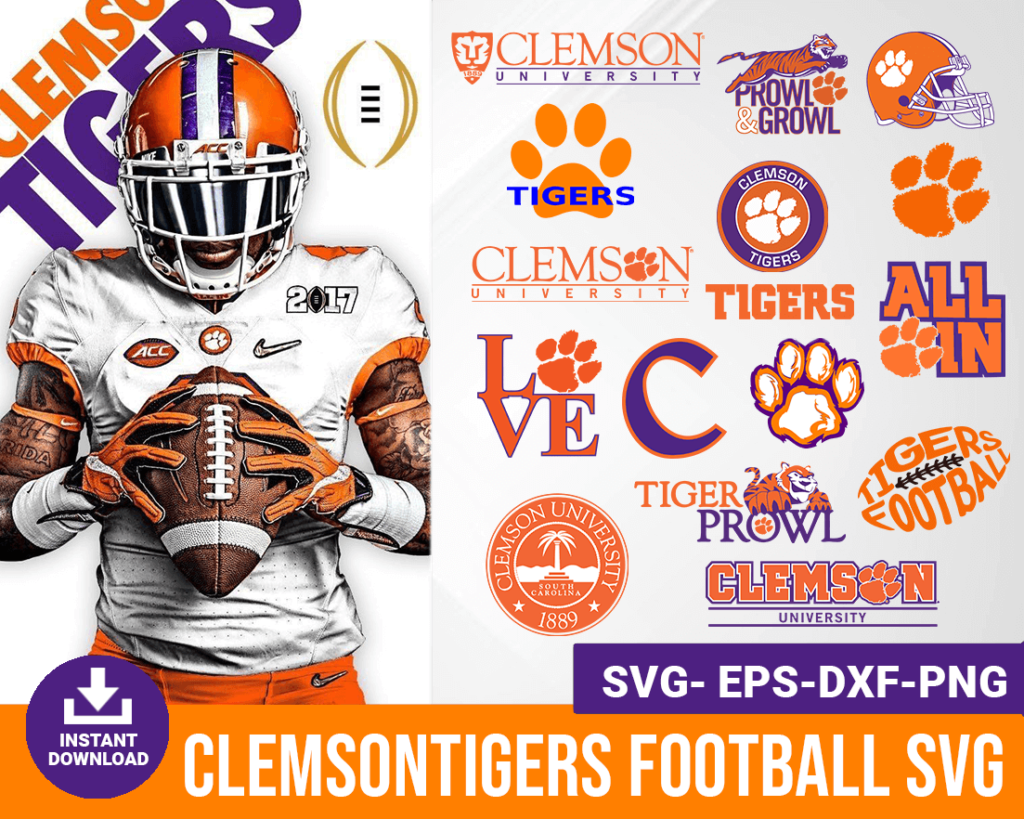 ClemsonTigers Bundle SVG - SvgForCrafters | Free & Premium SVG Cut Files