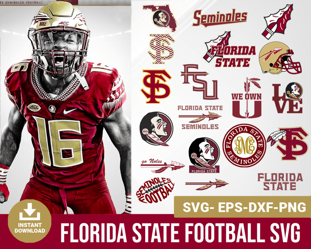 Florida State Seminoles Bundle SVG - SvgForCrafters | Free & Premium ...