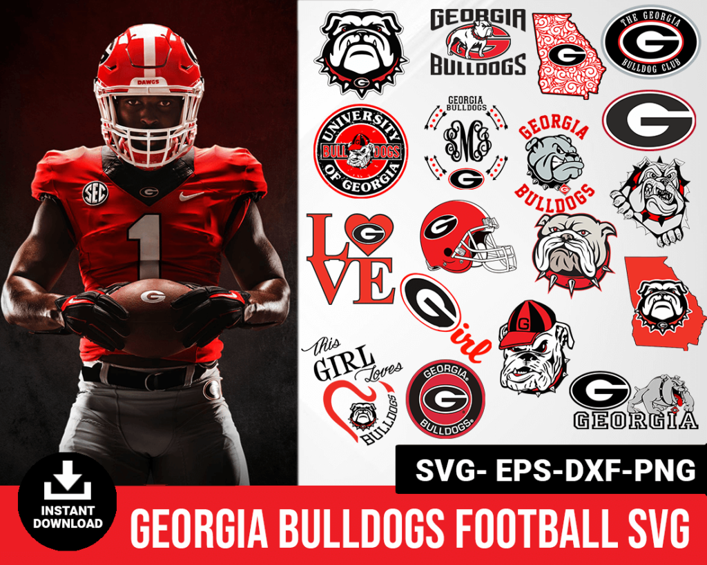 Georgia Bulldogs Bundle SVG - SvgForCrafters | Free & Premium SVG Cut Files