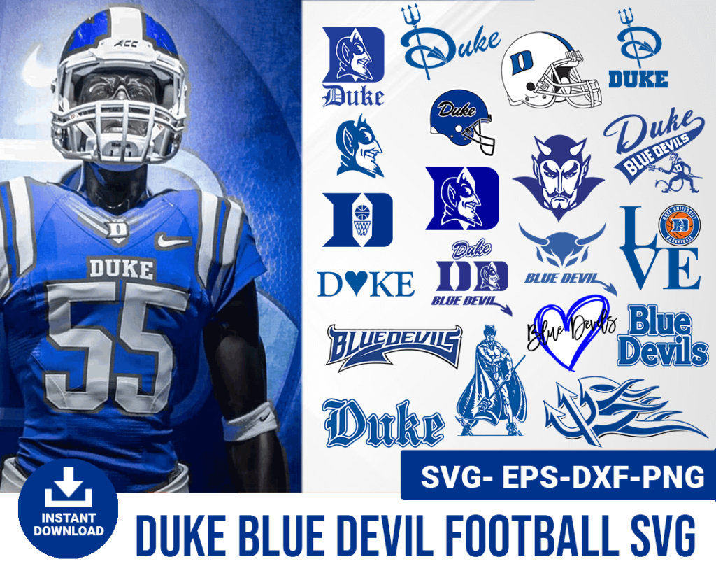 Duke blue devil Bundle SVG - SvgForCrafters | Free & Premium SVG Cut Files